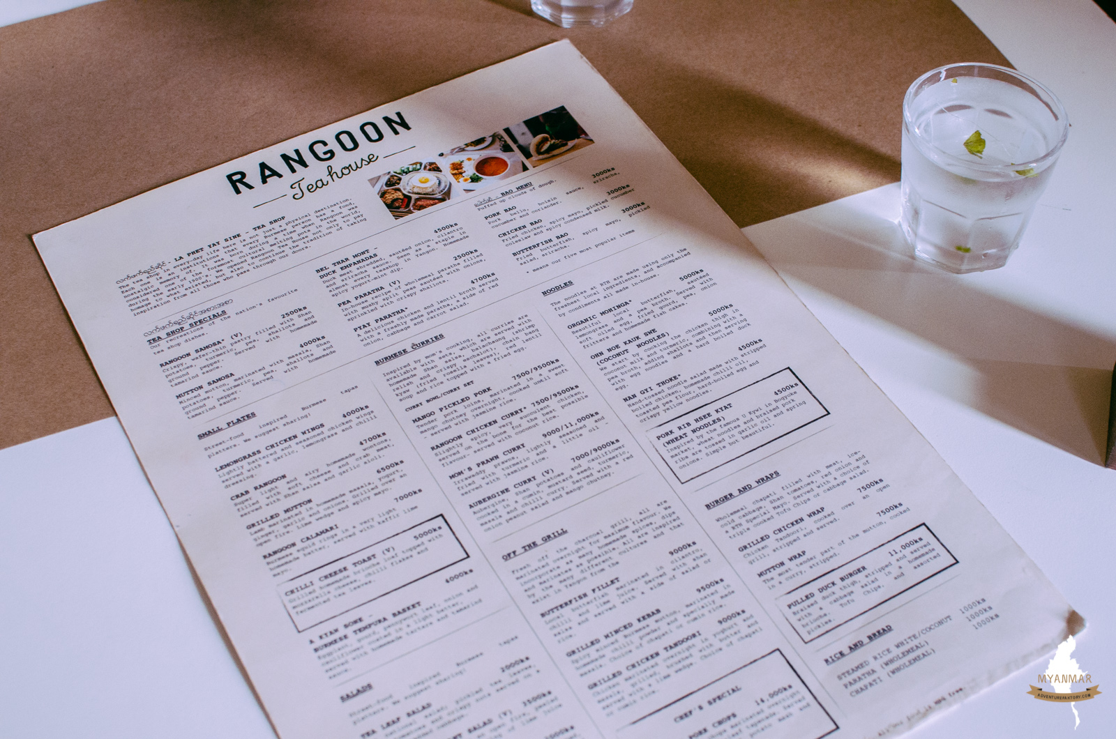 Myanmar: Best hipster cafe in Yangon @ Rangoon Teahouse ...