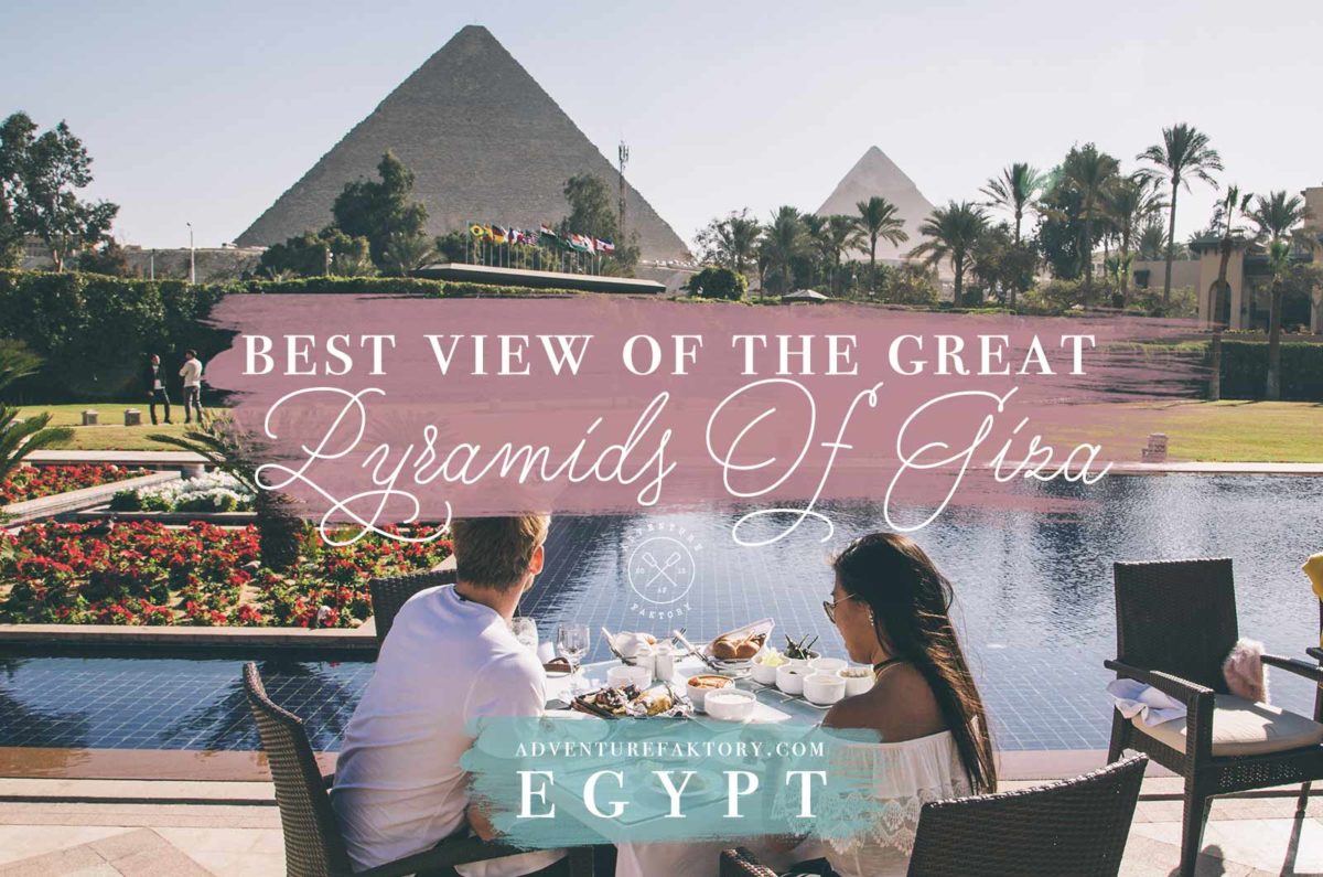 Lunch At The Best View Of The Great Pyramids Of Giza: The Mena House ...