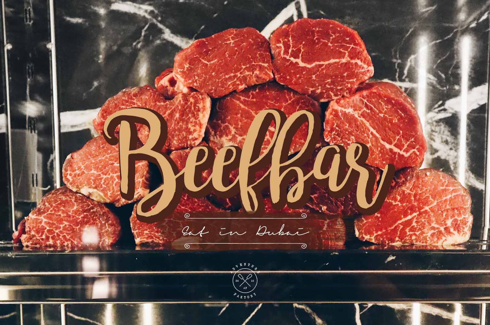 If you love meat, you can't miss a visit to Beefbar Dubai ...