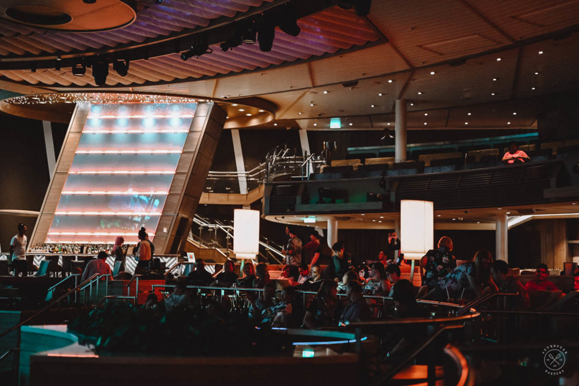 Pixels by Moment Factory onboard the Royal Caribbean Ovation of the ...