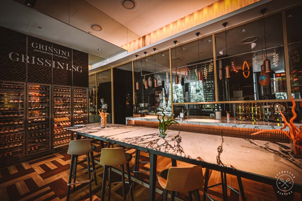 Italian Restaurants Singapore: Grissini at Grand Copthorne Hotel